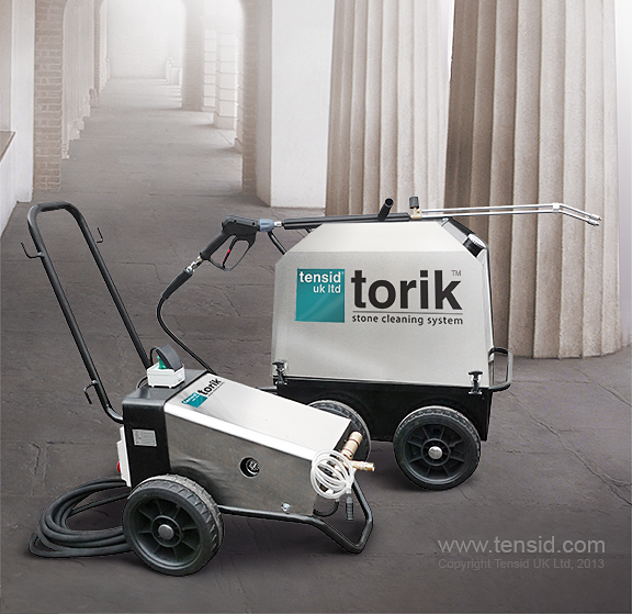 SUPERHEATED STONE CLEANING with Tensid TORIKTensid UK